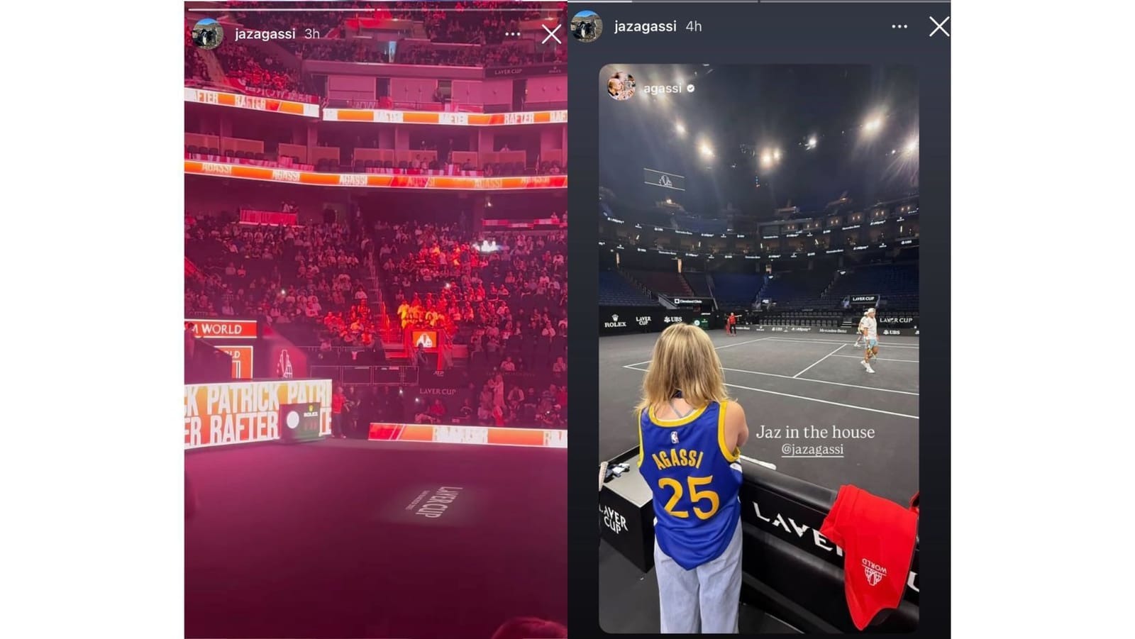 Andre Agassi and Steffi Graf's daughter Jaz makes rare public ...