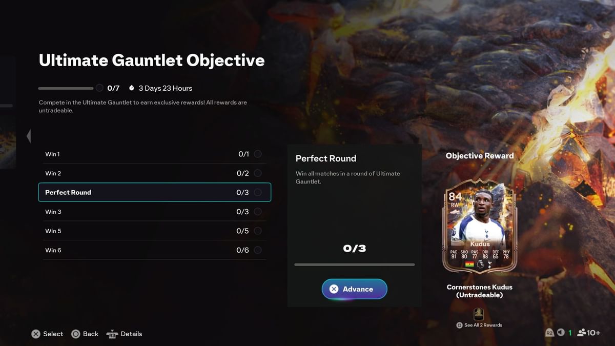 EA FC 26 Ultimate Gauntlet objective: All tasks and rewards