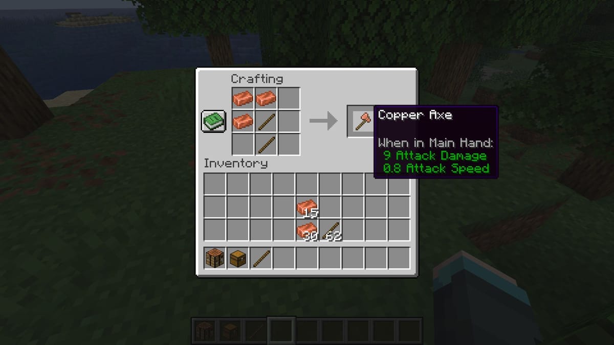All new crafting recipes in Minecraft The Copper Age update