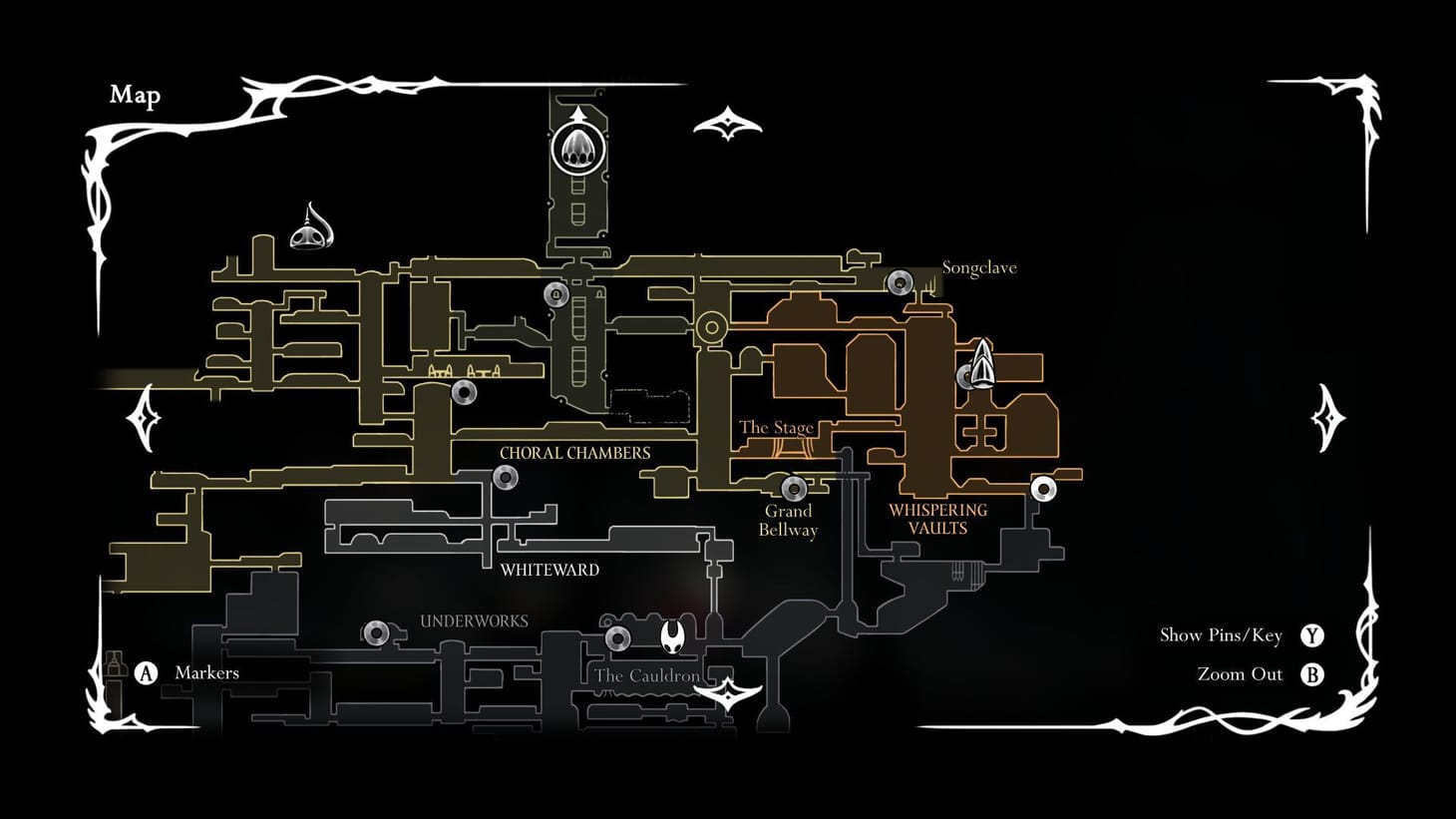 Hollow Knight Silksong Act 2 Citadel of Song walkthrough