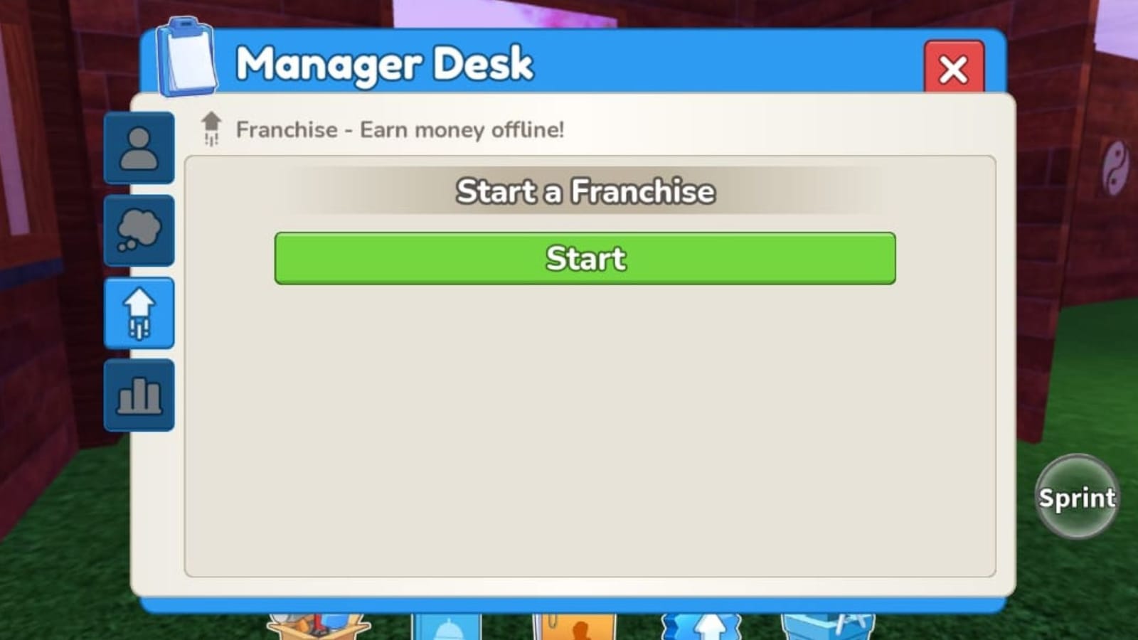 How to start a franchise in Restaurant Tycoon 3