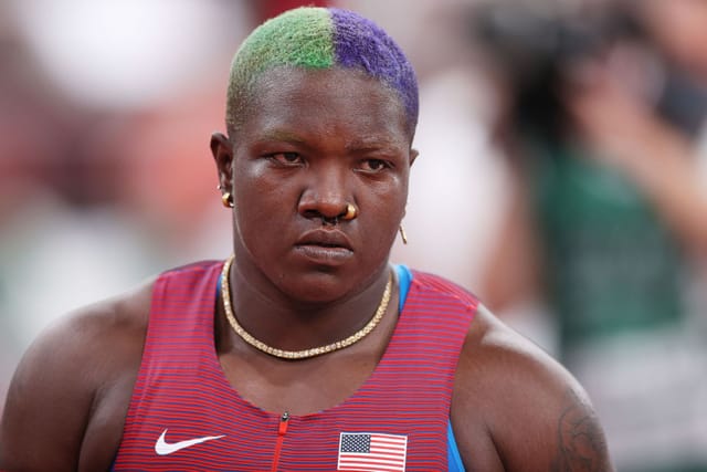 Why has the USADA banned Raven Saunders? All about the Olympic silver ...