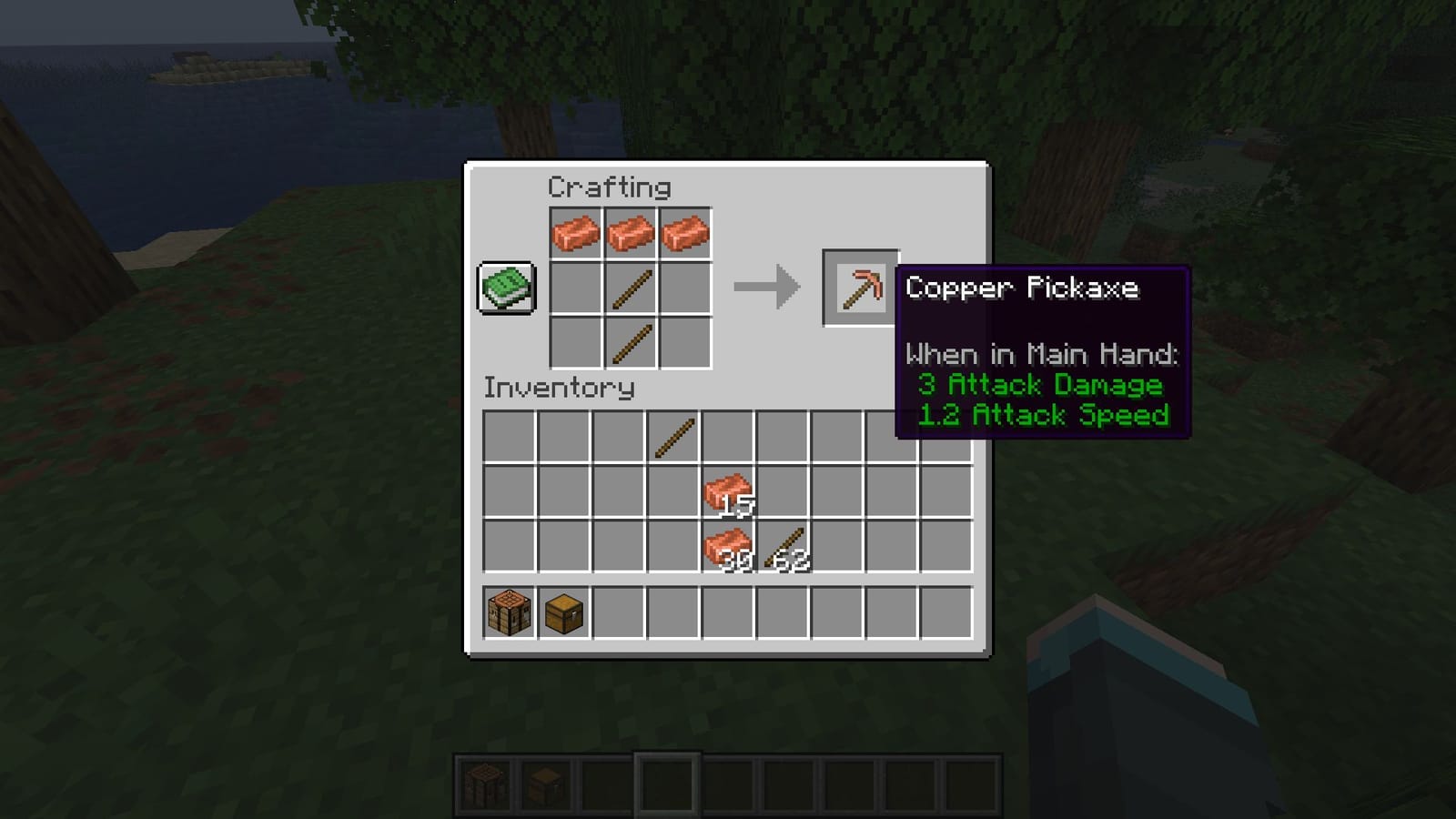 All new crafting recipes in Minecraft The Copper Age update