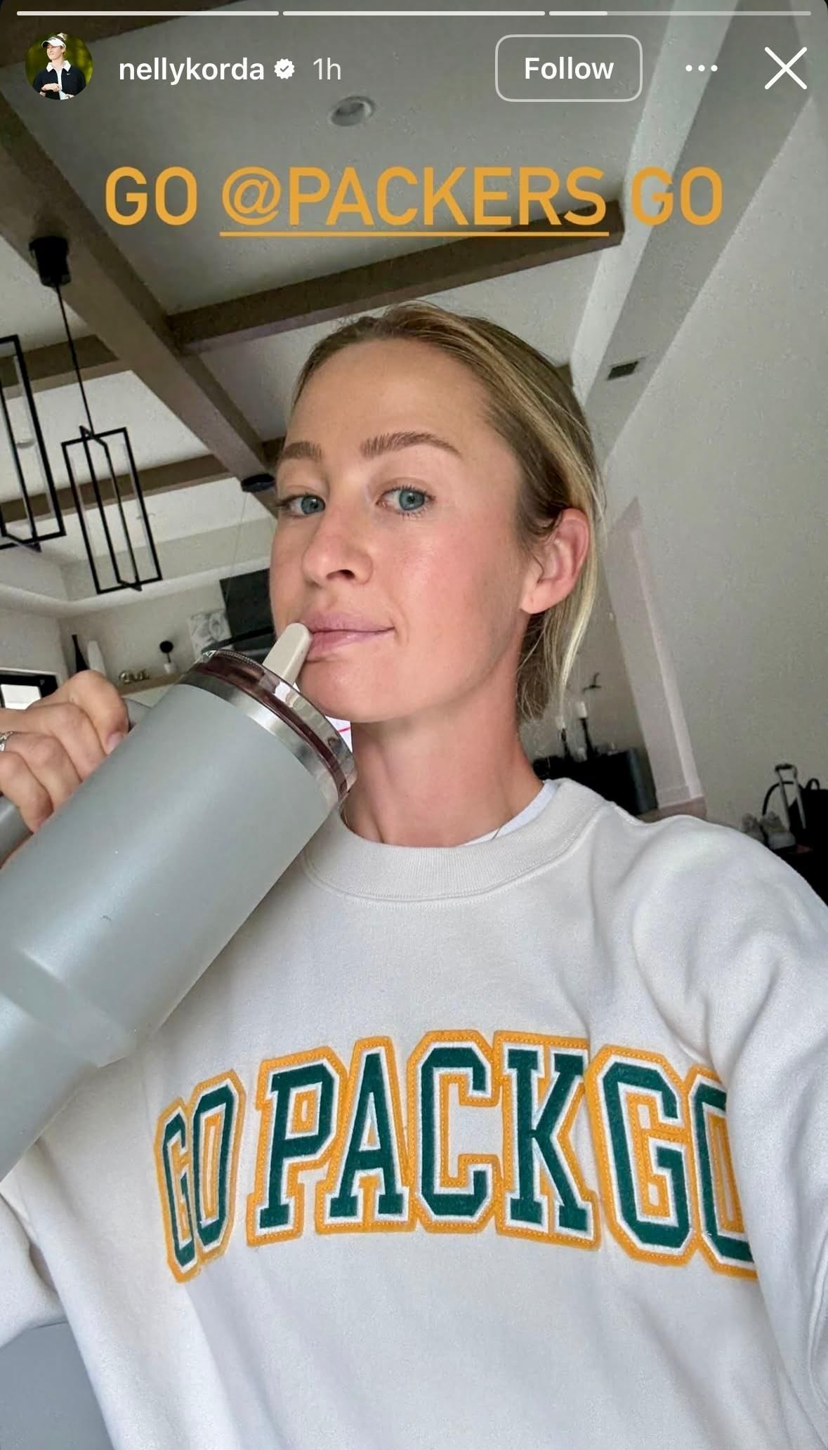 Nelly Korda cheers for Micah Parsons' Packers ahead of massive NFL game ...