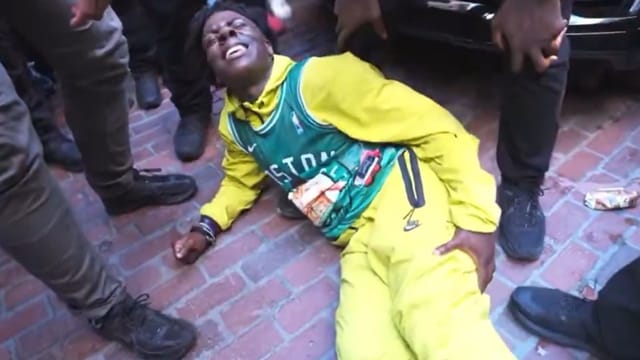 IShowSpeed gets injured while racing against NBA star Jaylen Brown