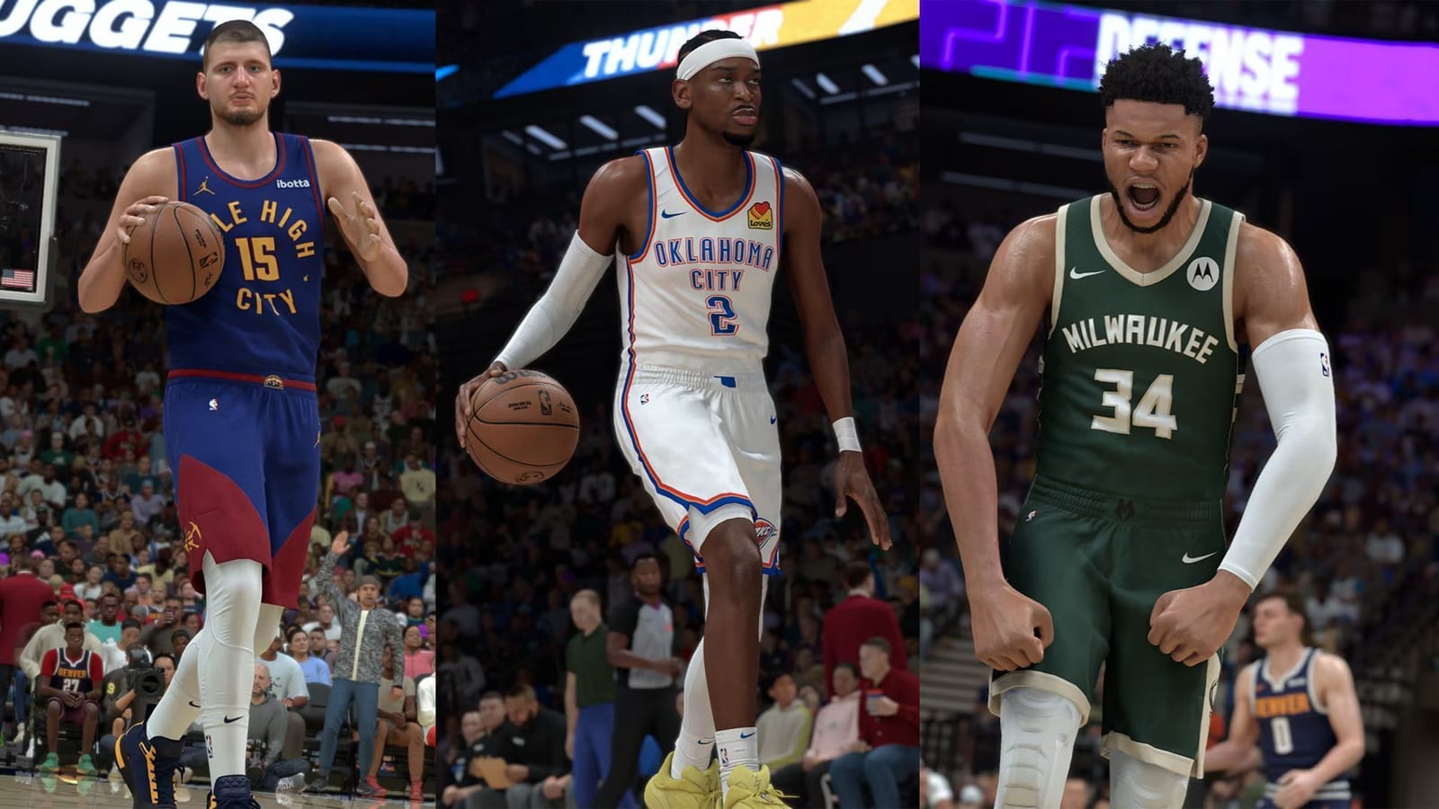 Top 50 NBA 2K26 player ratings