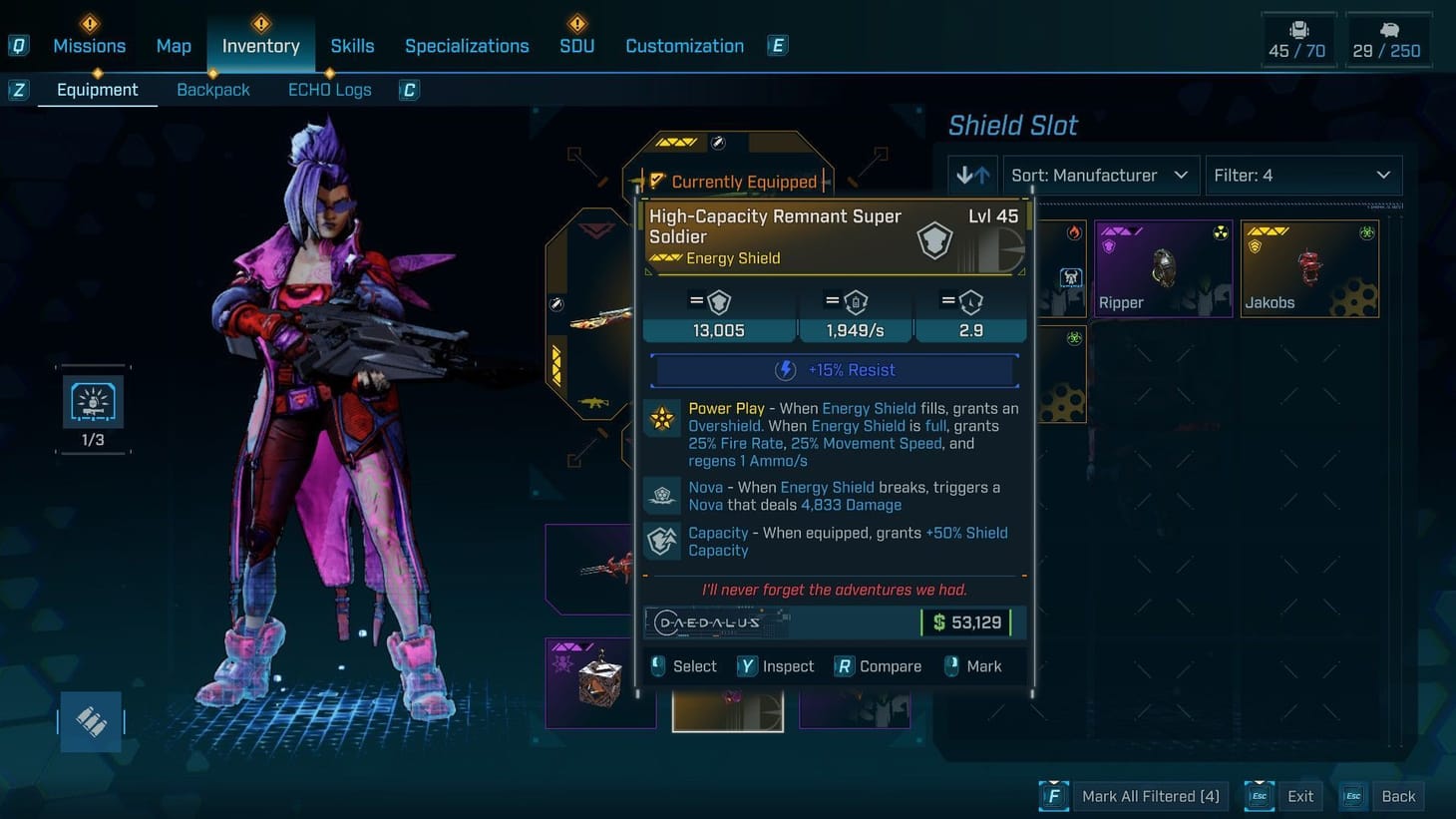 Borderlands 4: How to get Super Soldier Shield