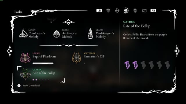 How to complete Rite of the Pollip wish in Hollow Knight Silksong