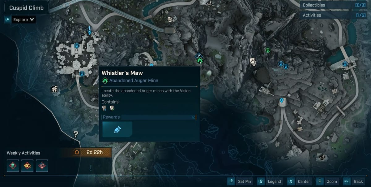 Borderlands 4: All Augur Mine locations