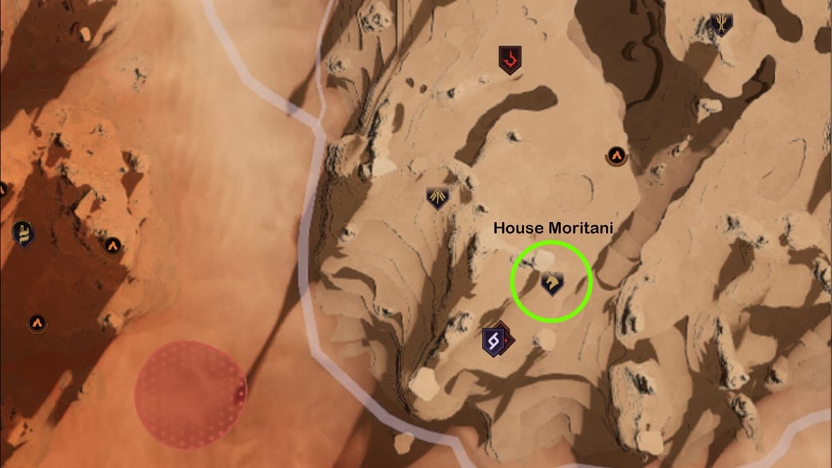 Dune Awakening: All House Representative locations