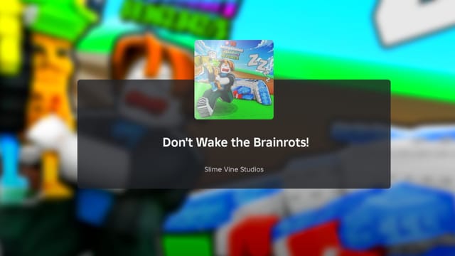 How to steal brainrot characters in Don't Wake the Brainrots | News ...