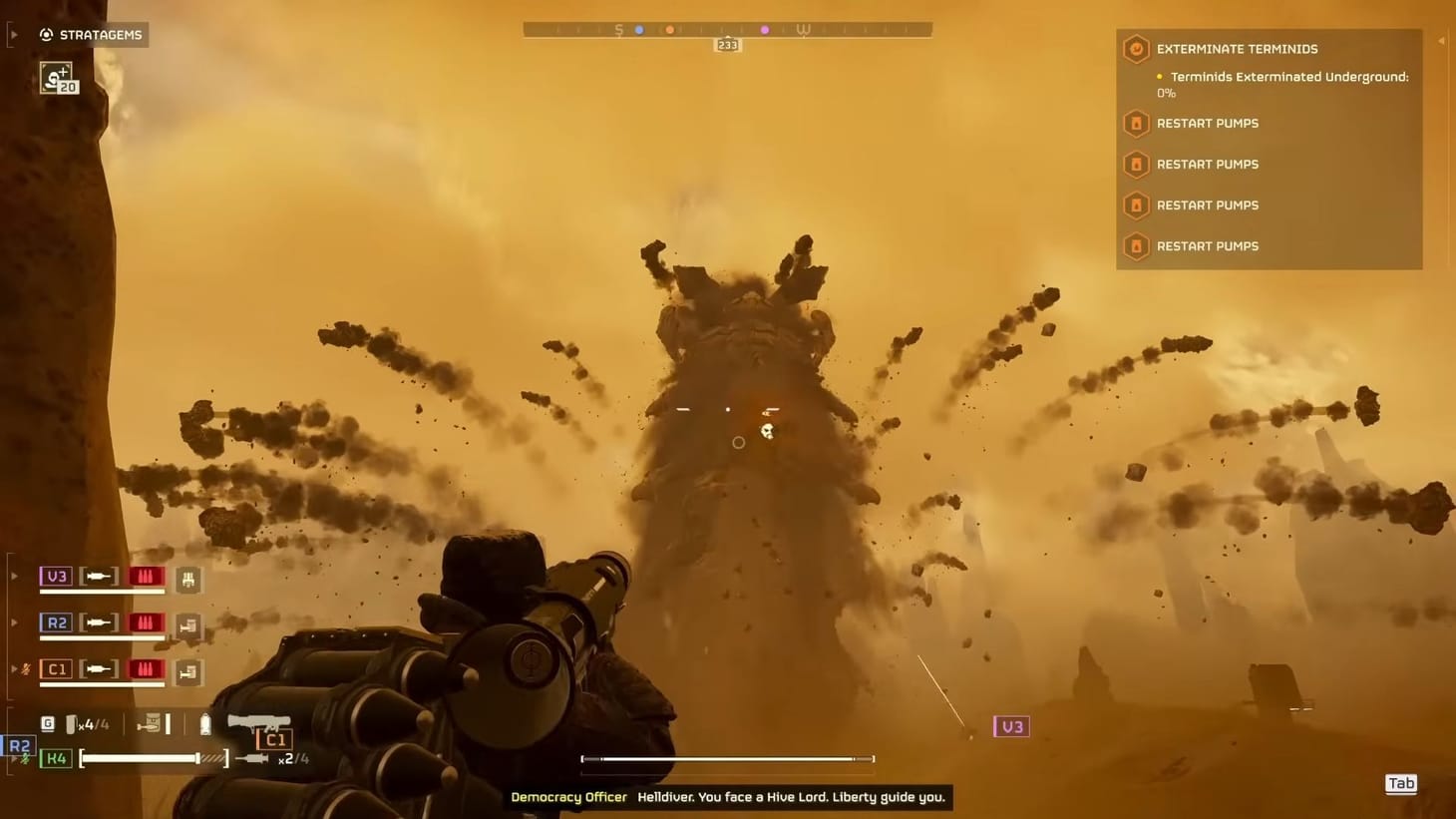 How to defeat Hive Lords in Helldivers 2
