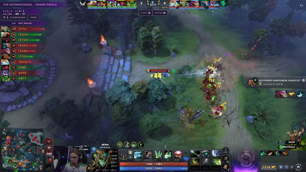 Dota 2 TI 14 Grand Final Falcons vs XG highlights: Falcons reigns supreme!