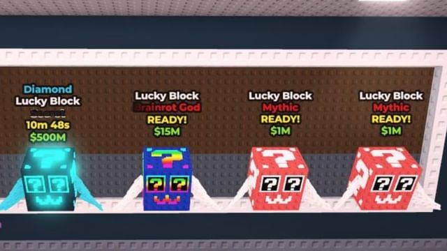 All Lucky Blocks in Steal a Brainrot: Cost and contents