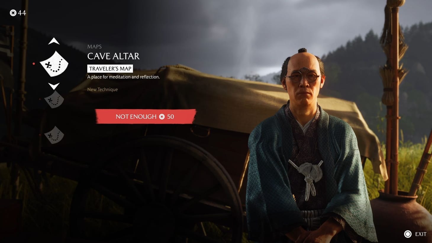 How to uncover map in Ghost of Yotei (lifting fog of war)