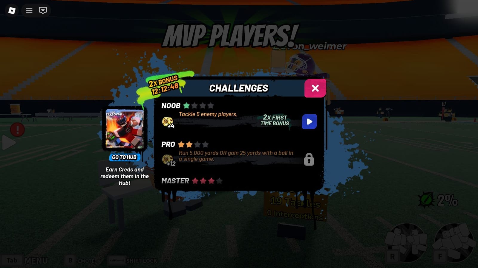 Roblox The Takeover Boomstick Football guide