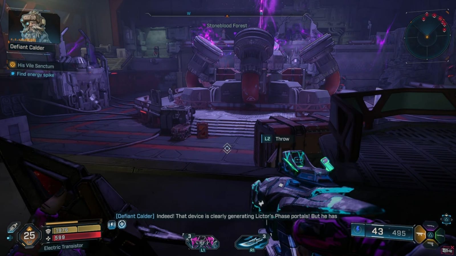 Borderlands 4 His Vile Sanctum walkthrough