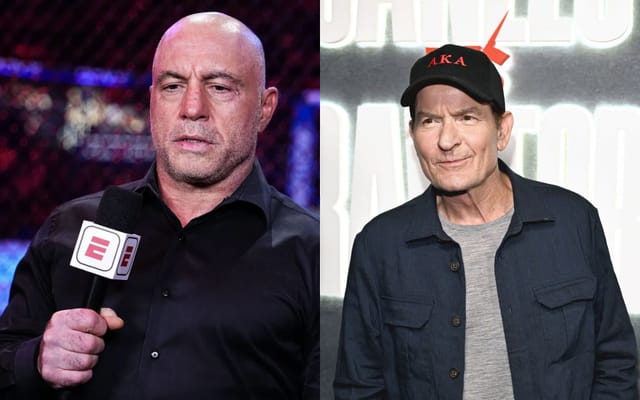 "What's going on?" - Charlie Sheen reveals how Joe Rogan reacted to ...