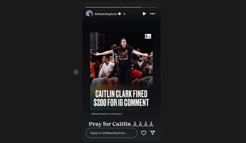 "Pray for Caitlin": Fever photographer pleads for Caitlin Clark after WNBA hands down harsh ...