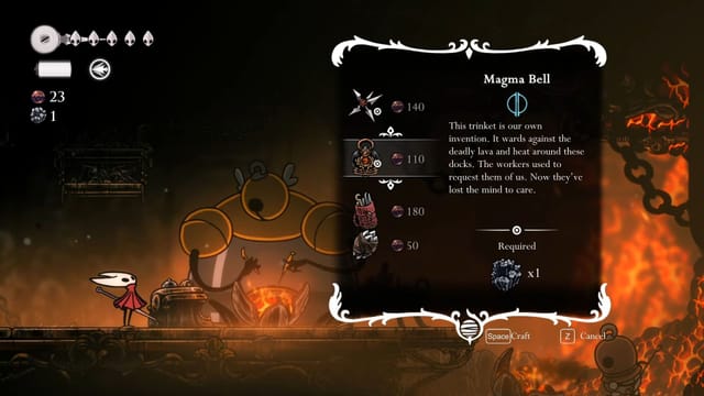 How to get and use Magma Bell in Hollow Knight Silksong