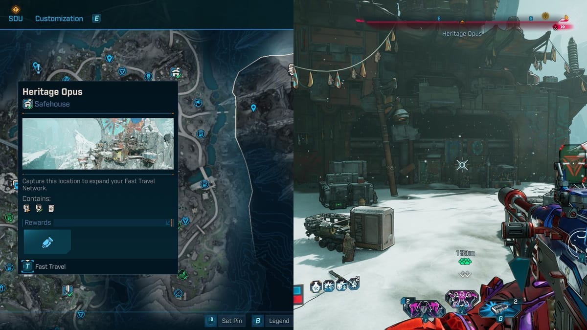 Borderlands 4: All Safehouses and datapad locations