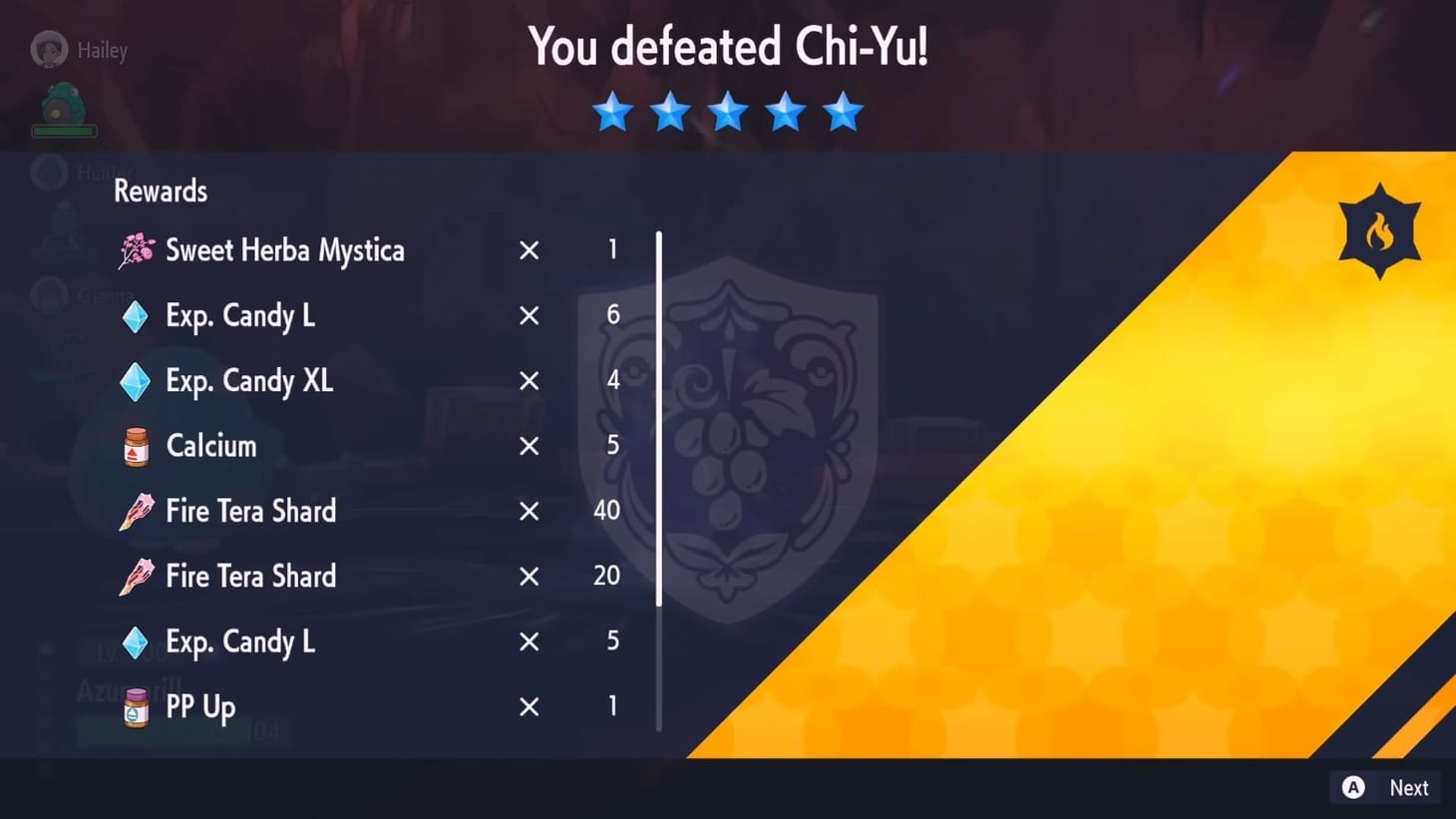 Pokemon Scarlet and Violet Shiny Chi-Yu 5-star Tera Raid guide ...