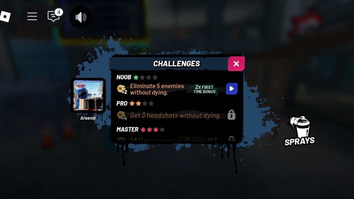 Roblox The Takeover event Arsenal guide