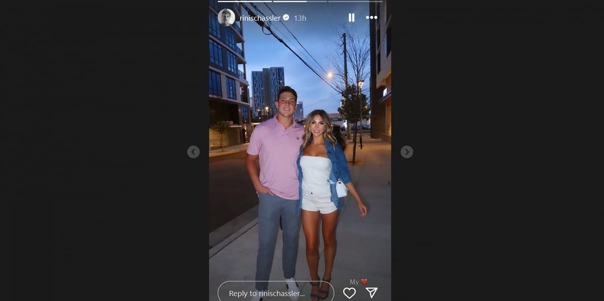 Gunnar Helm's new GF Erin Schassler sends love to Titans TE after ...