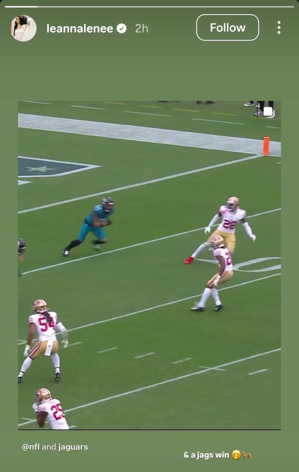 Travis Hunter's wife Leanna Lenee has 4-word reaction after Jaguars WR ...