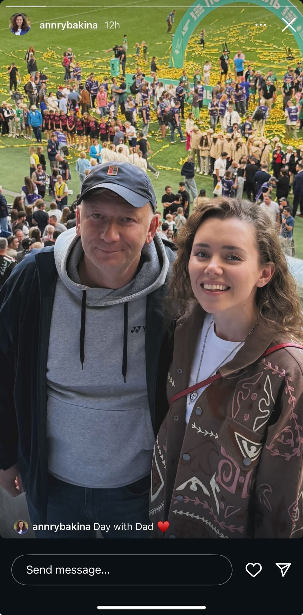 PICTURES: Elena Rybakina's father Andrey makes rare appearance with her ...