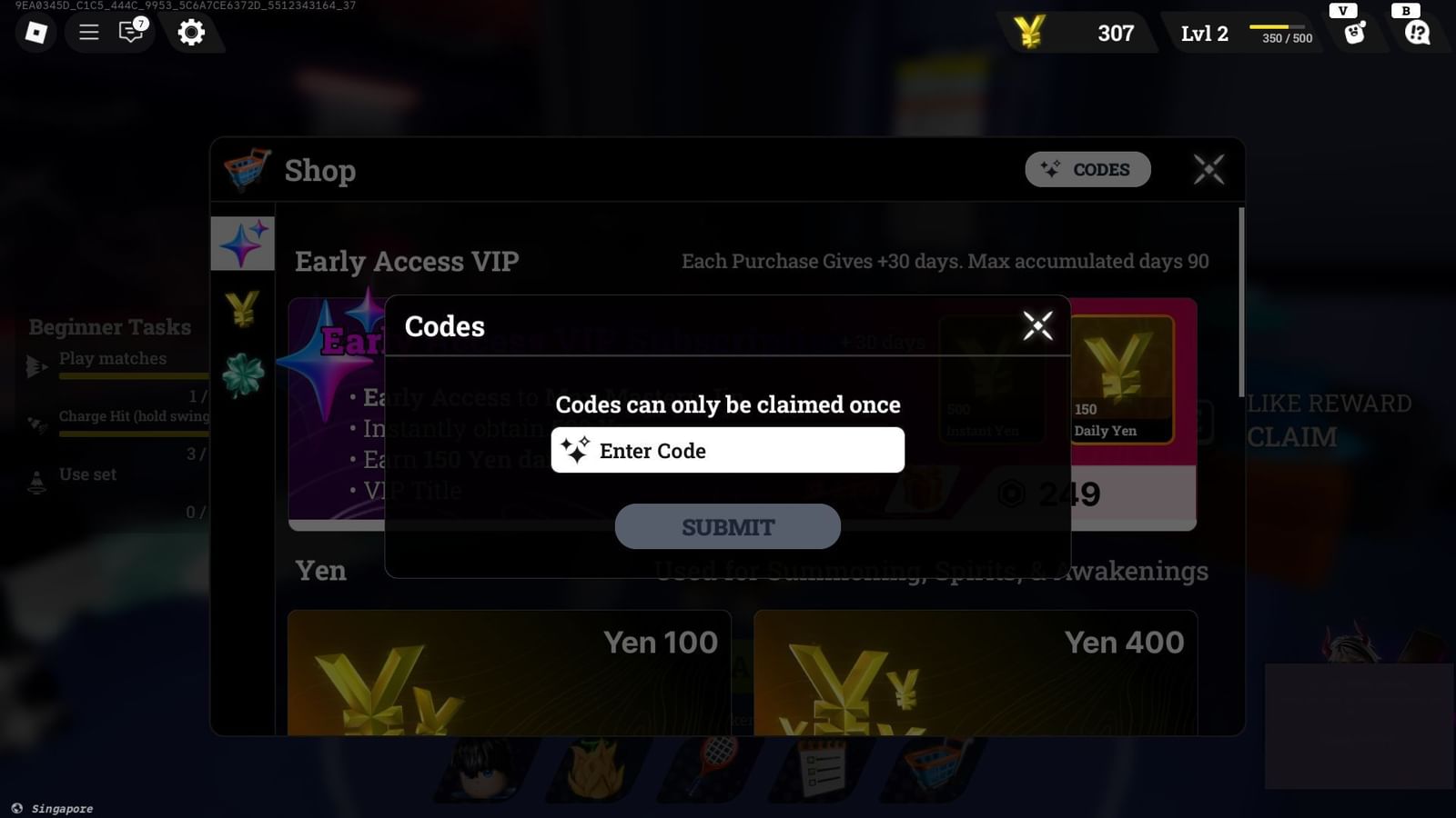 Racket Rivals codes (October 2025)