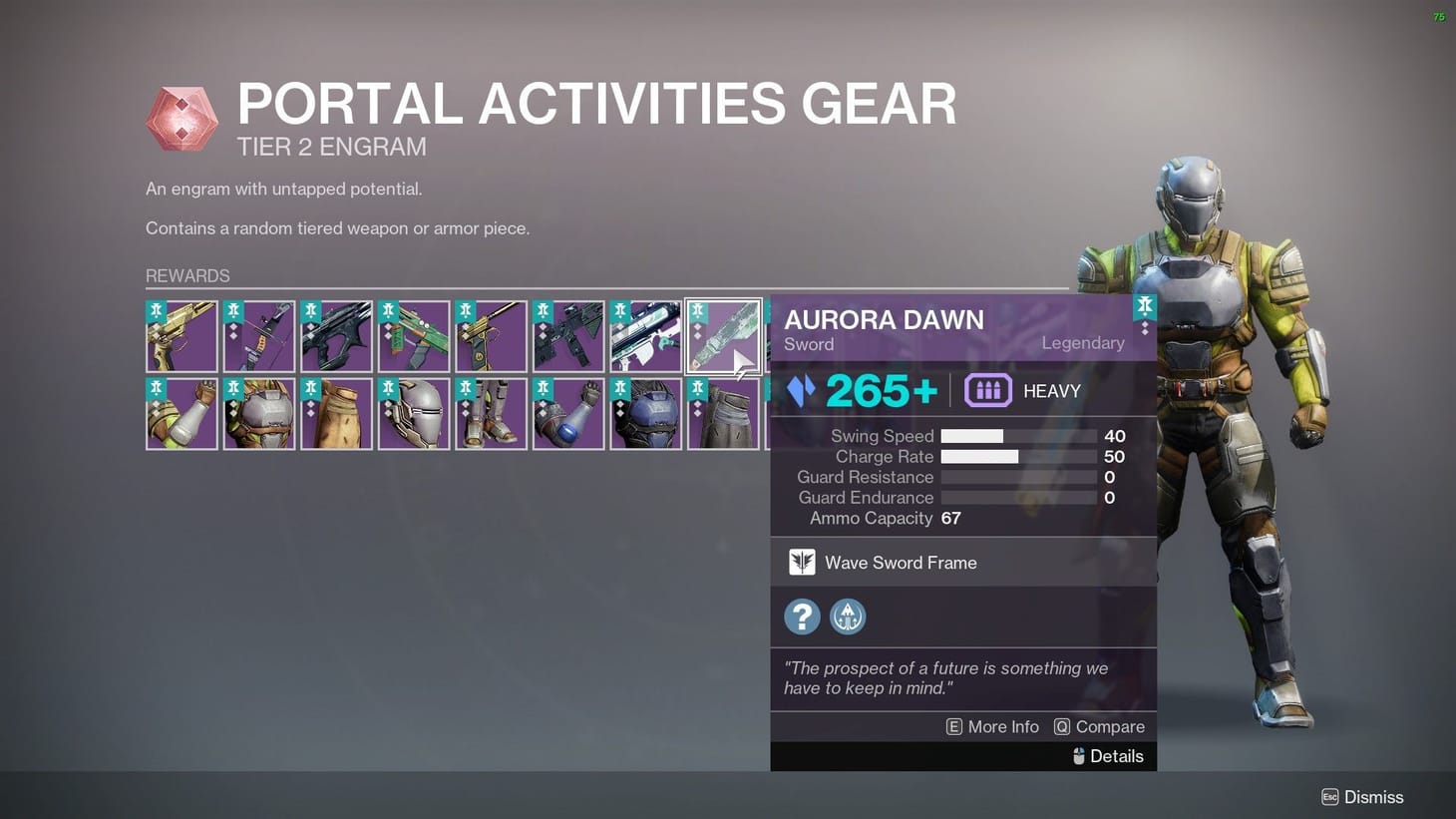 Aurora Dawn god roll guide in Destiny 2 PvE and PvP