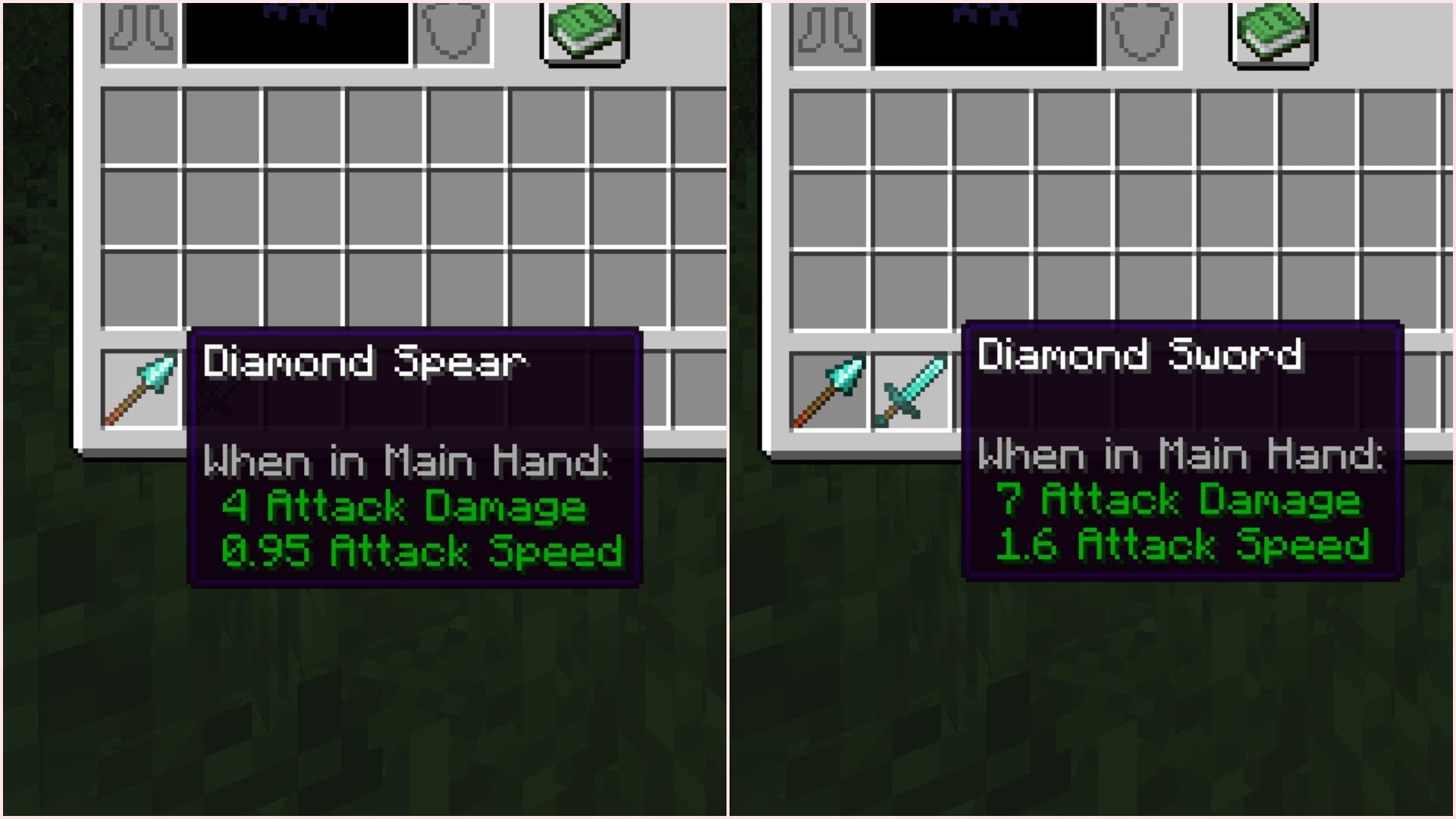 Is spear better than sword in Minecraft?