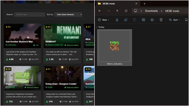 How to download custom Minecraft maps and play them