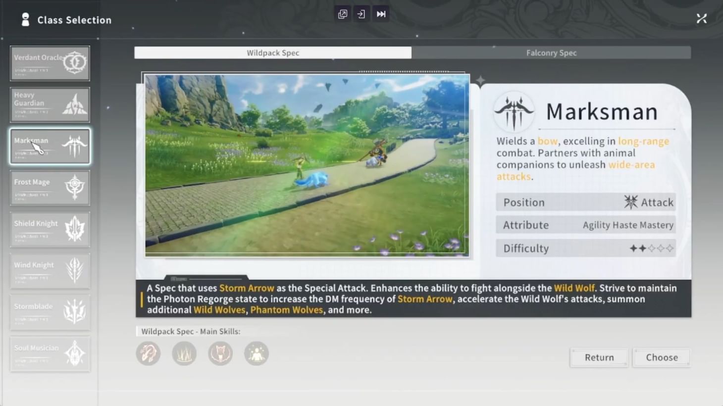 Blue Protocol Wildpack (Beastmaster) Marksman build: Best Talent setup, stats, and gearing