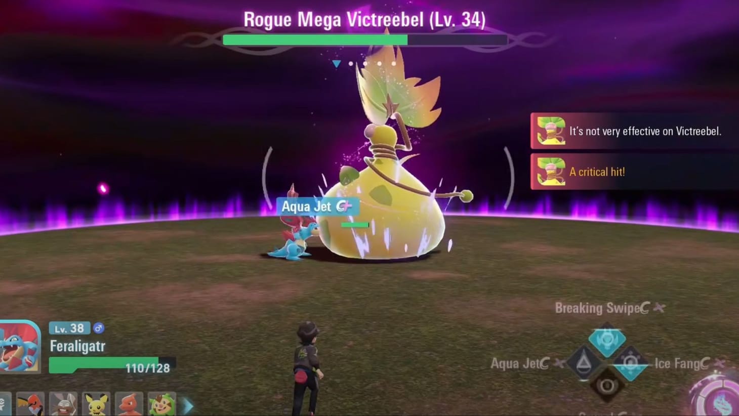 How to defeat Rogue Mega Victreebel in Pokemon Legends Z-A
