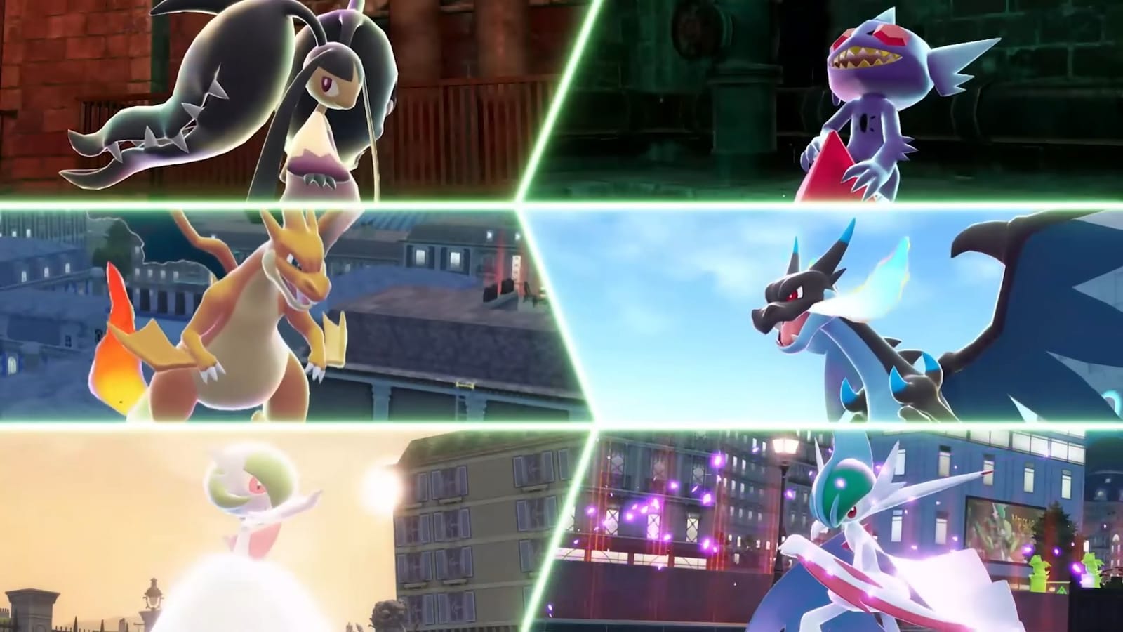 All Mega Evolutions in Pokemon Legends Z-A