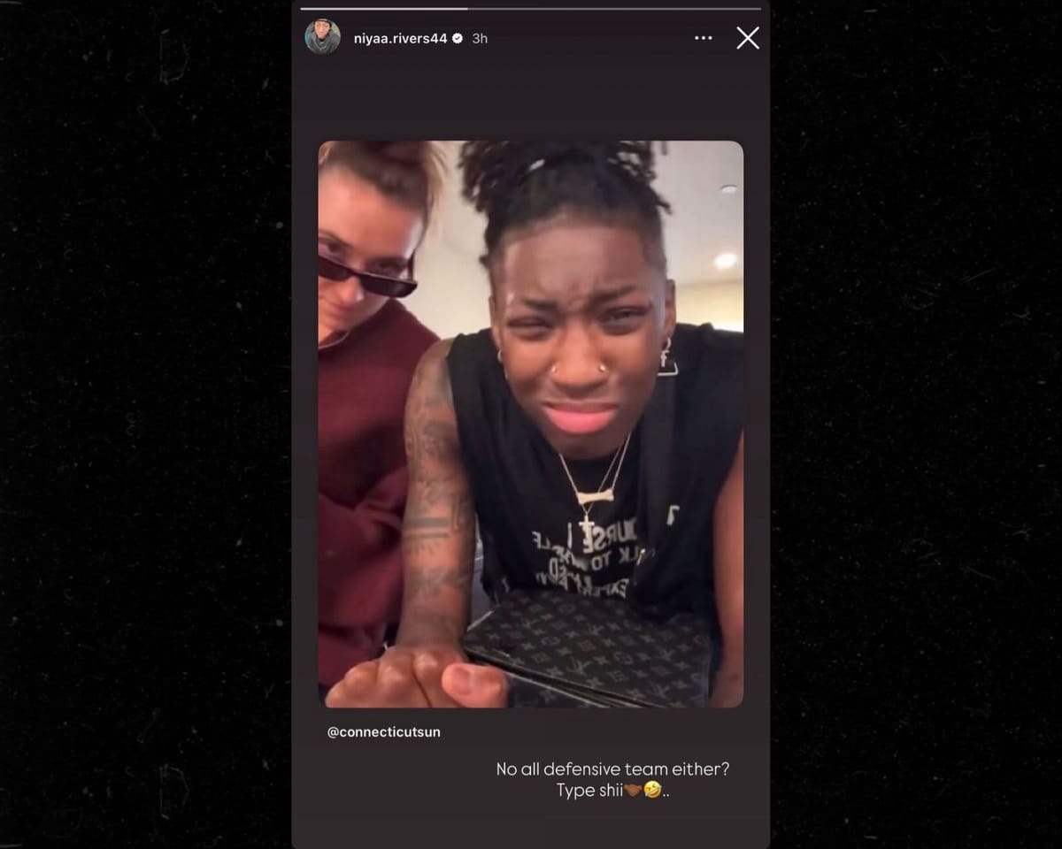 Saniya Rivers shows true colors with immediate 7-word response to WNBA ...
