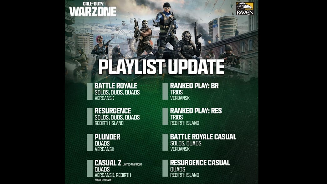 Warzone Season 6 playlist update: Everything we know