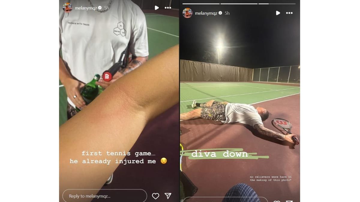 "No relievers were harmed" - Adrian Morejon accidentally injures wife ...