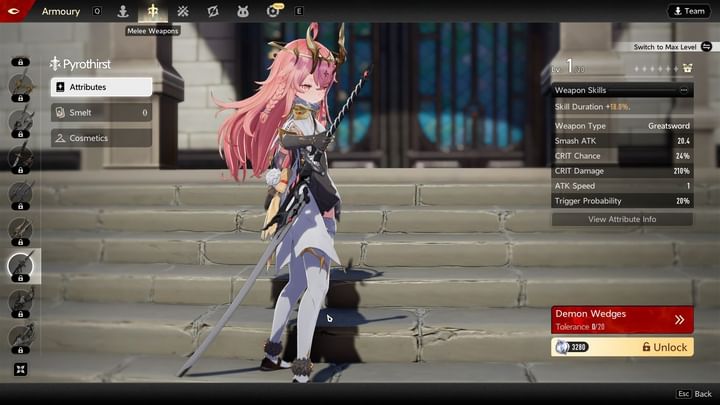 Best Lisbell build in Duet Night Abyss (early game): Weapons, Demon Wedges, and more