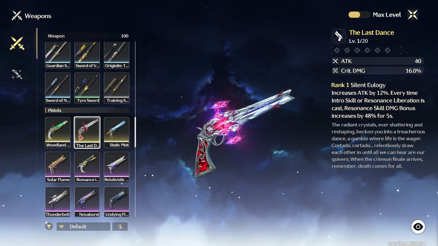 Best weapons for Galbrena in Wuthering Waves