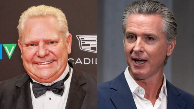 “Way to politicize baseball” - Fans react as Gavin Newsom and Doug Ford ...