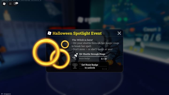 Roblox Halloween Spotlight Racket Rivals guide