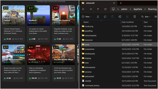 How to download custom Minecraft maps and play them