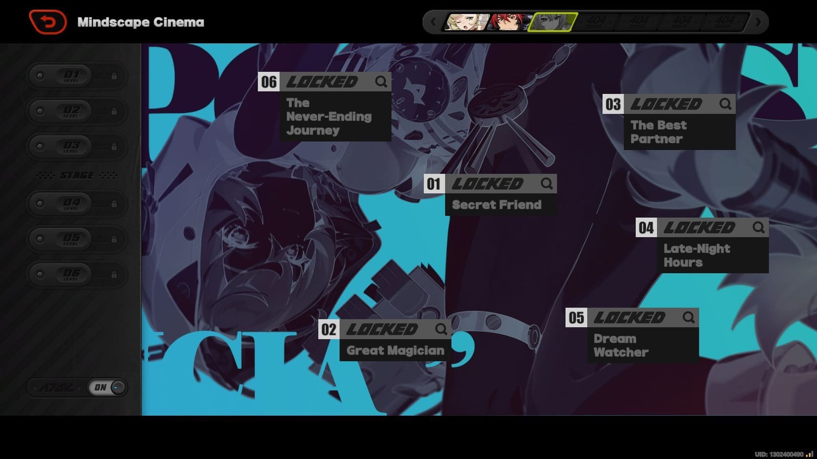 Zenless Zone Zero Lucia Mindscape Cinema guide and pull values
