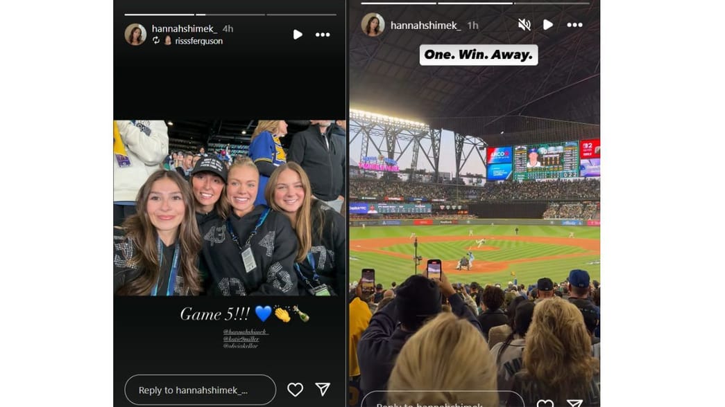 Cal Raleigh’s girlfriend Hannah Shimek drops 3-word message as Mariners ...
