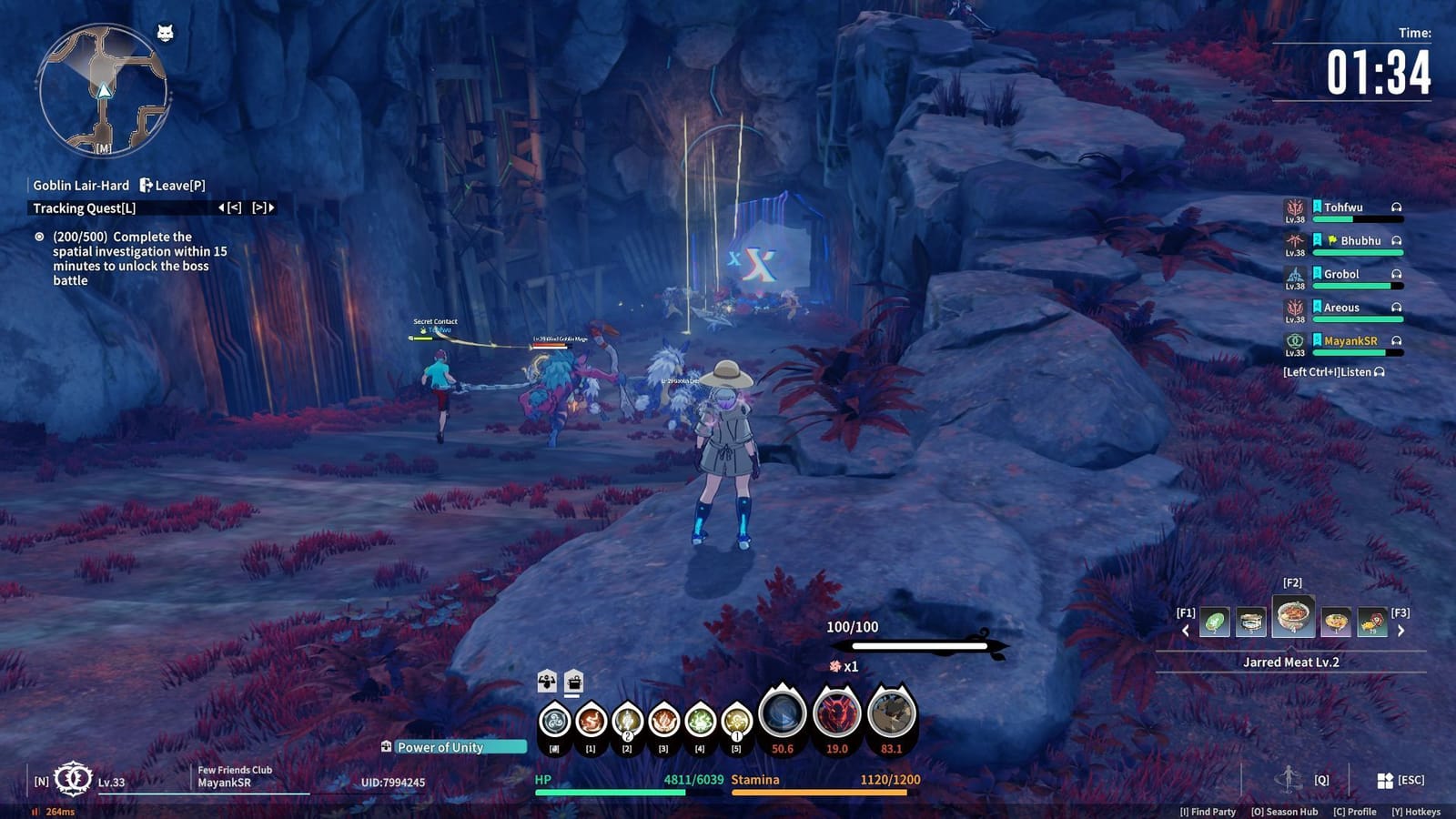 Blue Protocol Star Resonance Goblin Lair loot, mechanics, and pathing guide