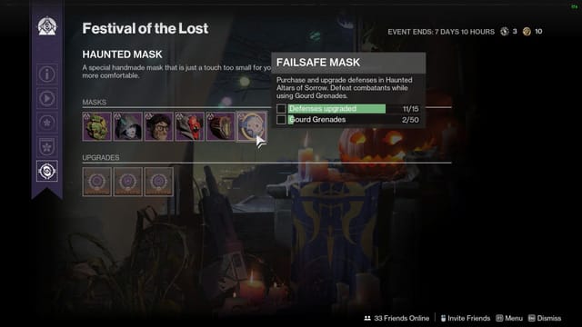 How to collect all the new Masks in Destiny 2: Festival of the Lost 2025