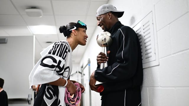 “MY CHILD AND BAM WILL DEFINITELY PLAY BASKETBALL!” — A’JA WILSON SENDS ...